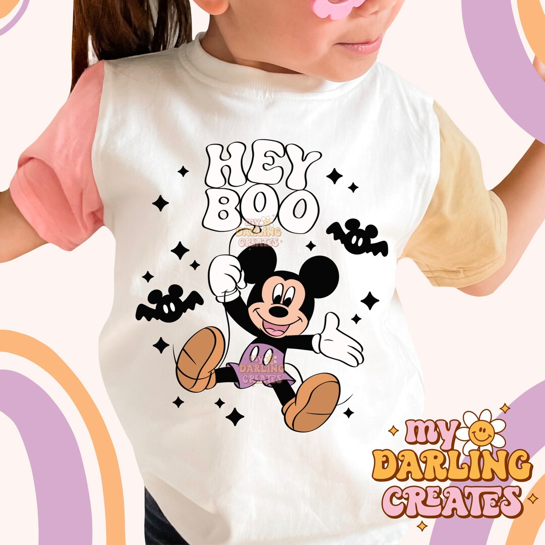 PNG Hey Boo Fall Mouse Designs for Tshirt Sublimation - Etsy