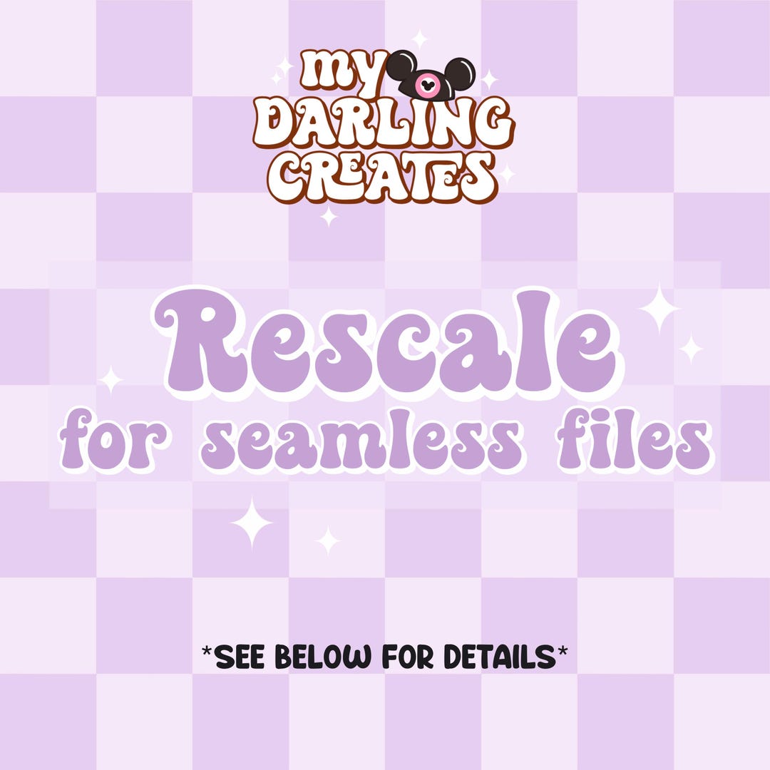 RESCALE for Any My Darling Creates Seamless File | Seamless Pattern - Etsy