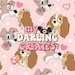 Valentines so Fetch Dog Candy Hearts Seamless File for Fabric ...