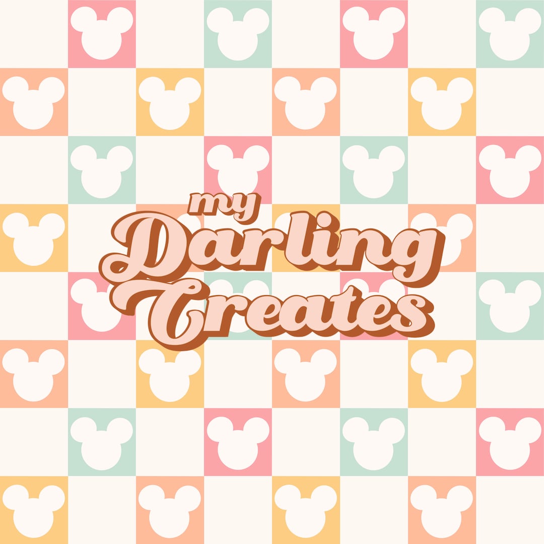 Rainbow Mouse Check Seamless File | Repeating Pattern - Etsy