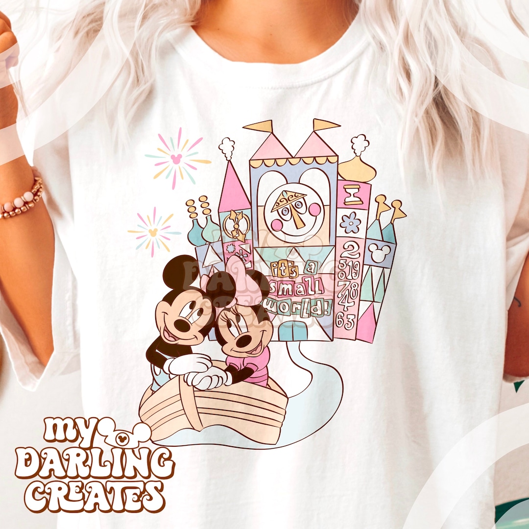 PNG Magical Pastel Small World Mouse PNG for Tshirt Sublimation Dtf - Etsy
