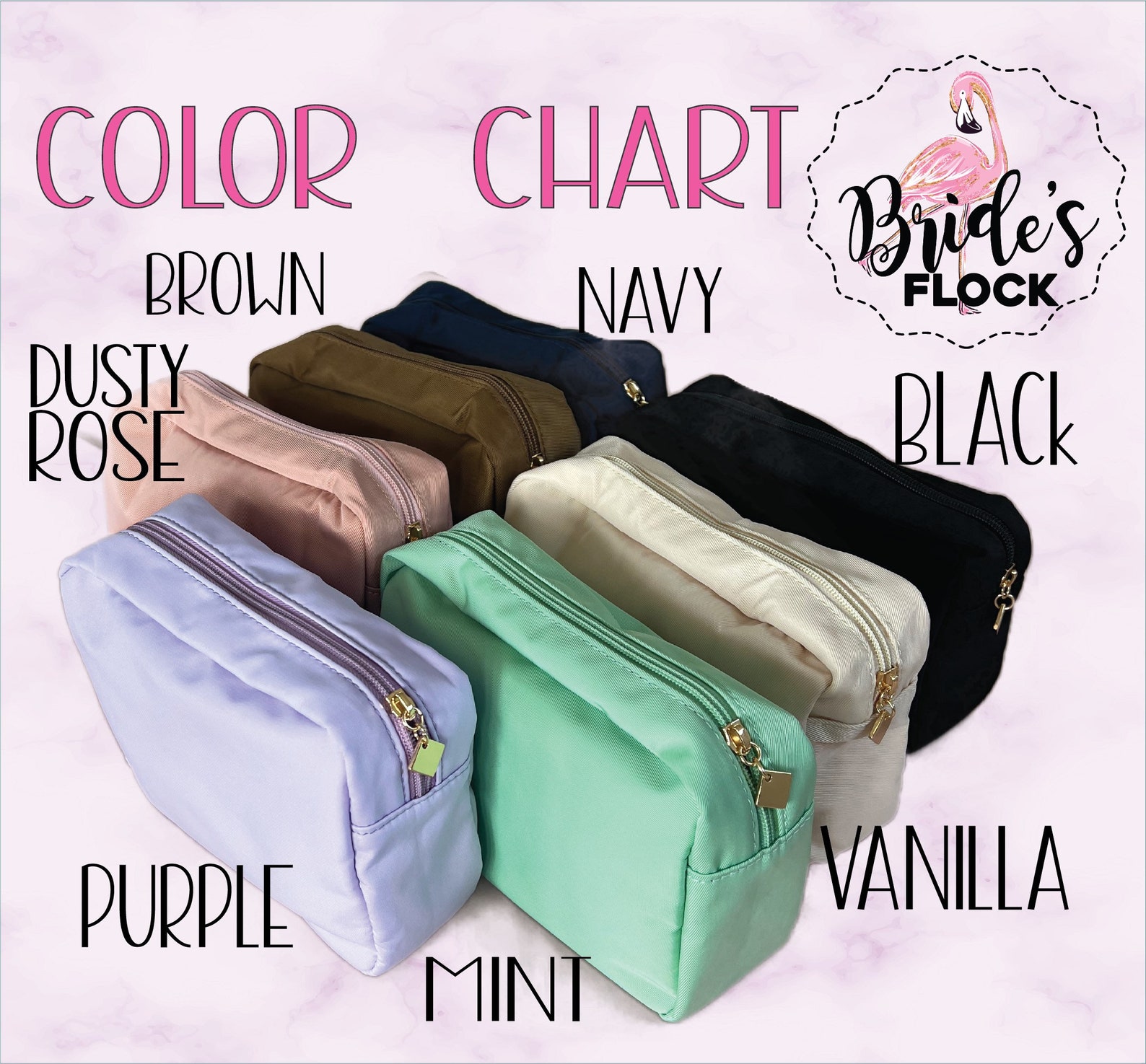 Graduation Gift Make up Bag Personalized Nylon Bags Gift - Etsy