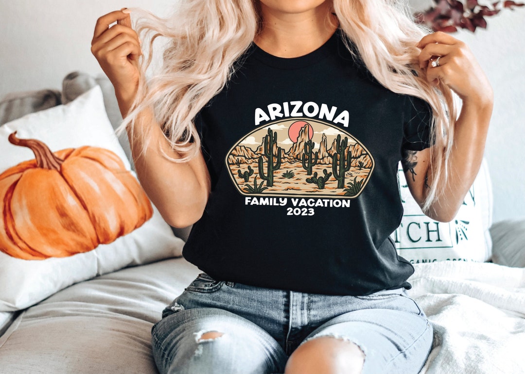Arizona Personalized Family Matching Shirts, Family Vacation Shirts ...