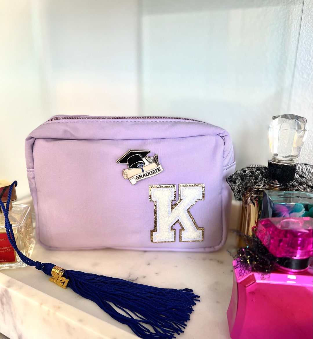 Graduation Gift Make up Bag, Personalized Nylon Bags , Gift for Girls ...