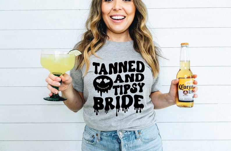 Tanned and Tipsy Bachelorette Party Shirts, Miami Bach, California ...