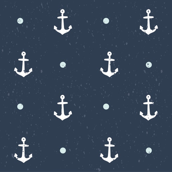 Anker Tapete Maritimes Wandtattoo Für Dein Badezimmer Mit Anker Motiv