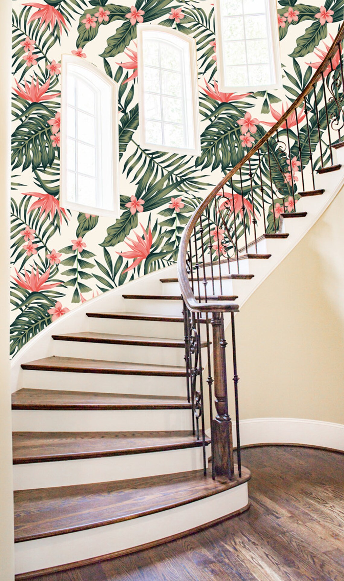 Dutch Wallpaper Floral Wallpaper Peel and Stick Wall Paper - Etsy