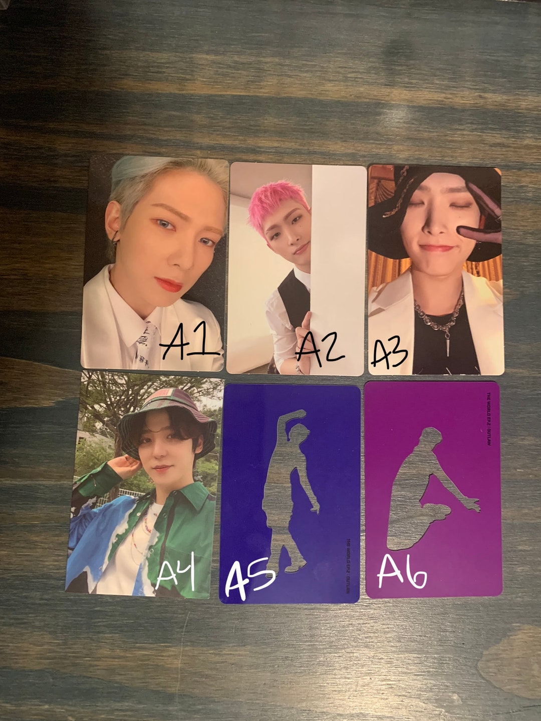 Ateez Official Photocards - Etsy