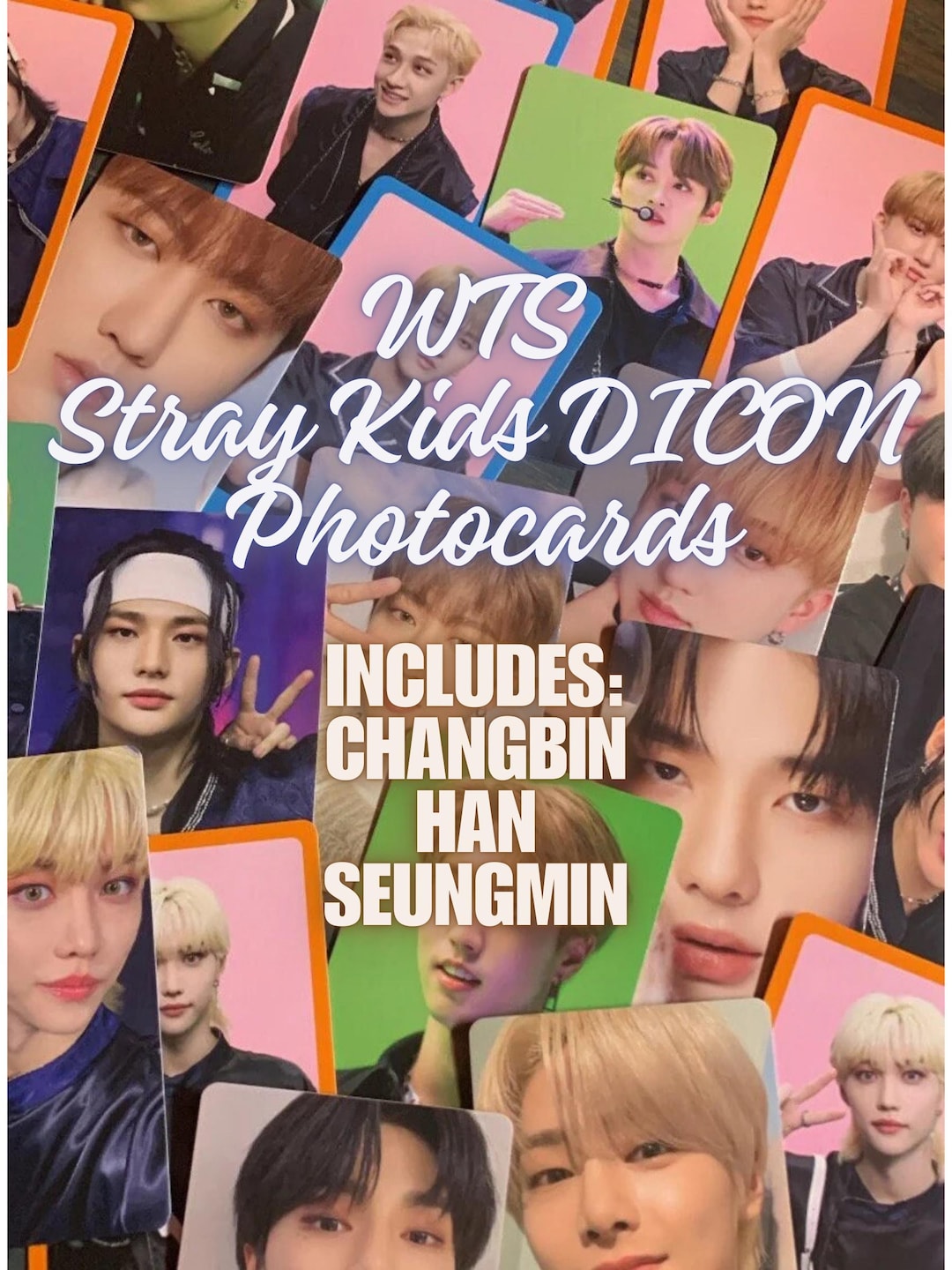 Stray Kids Official DICON Photocards - Etsy