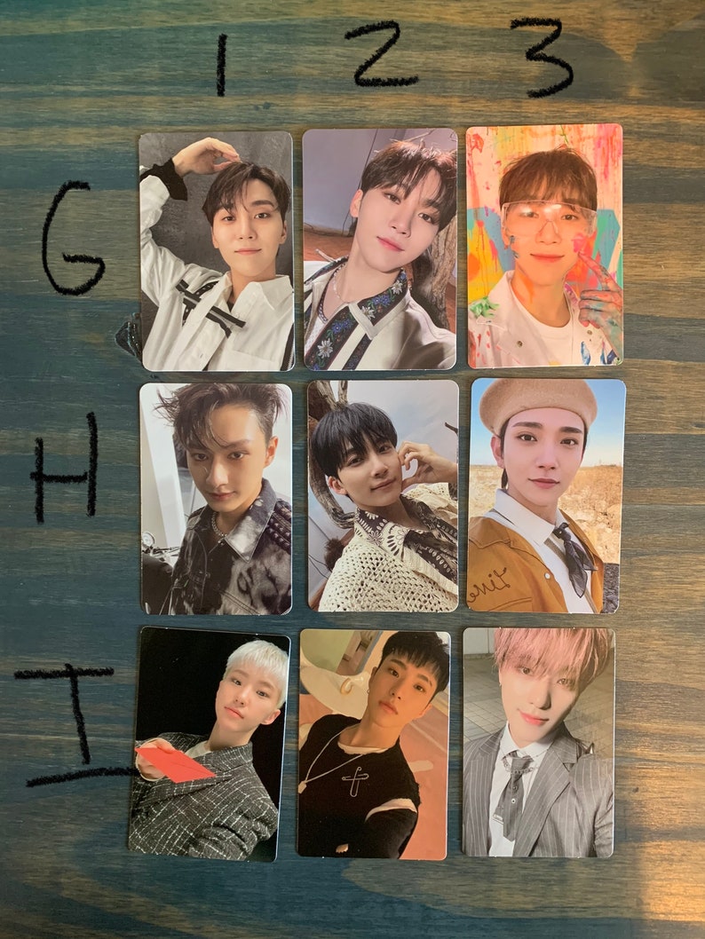 Seventeen Official Photocards - Etsy
