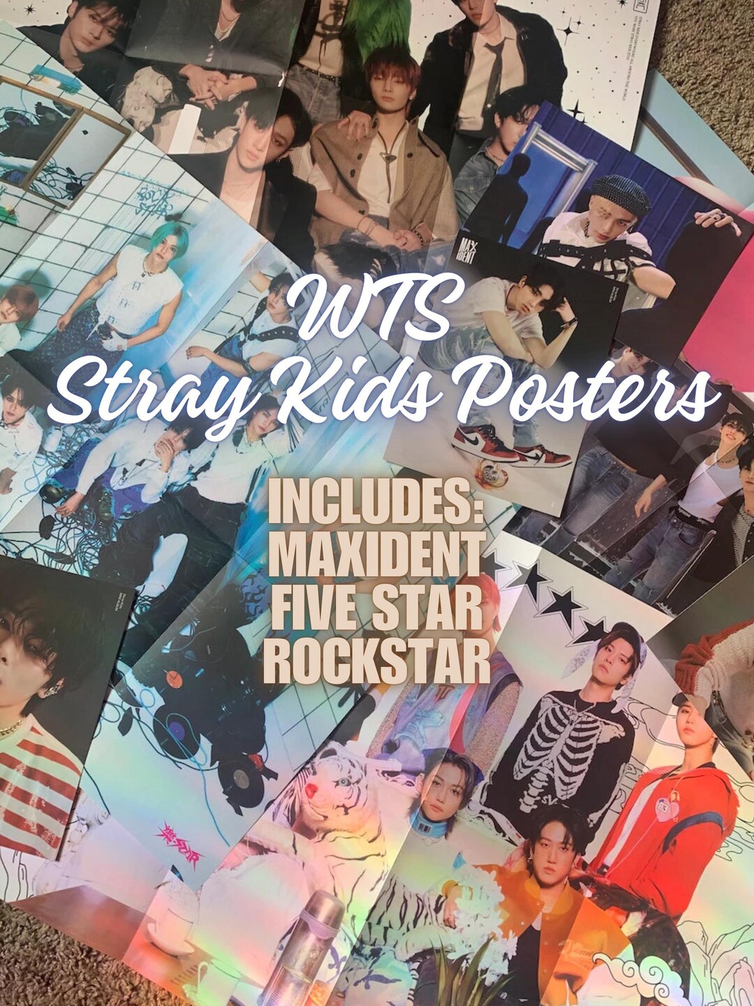 Stray Kids Official Album Posters - Etsy