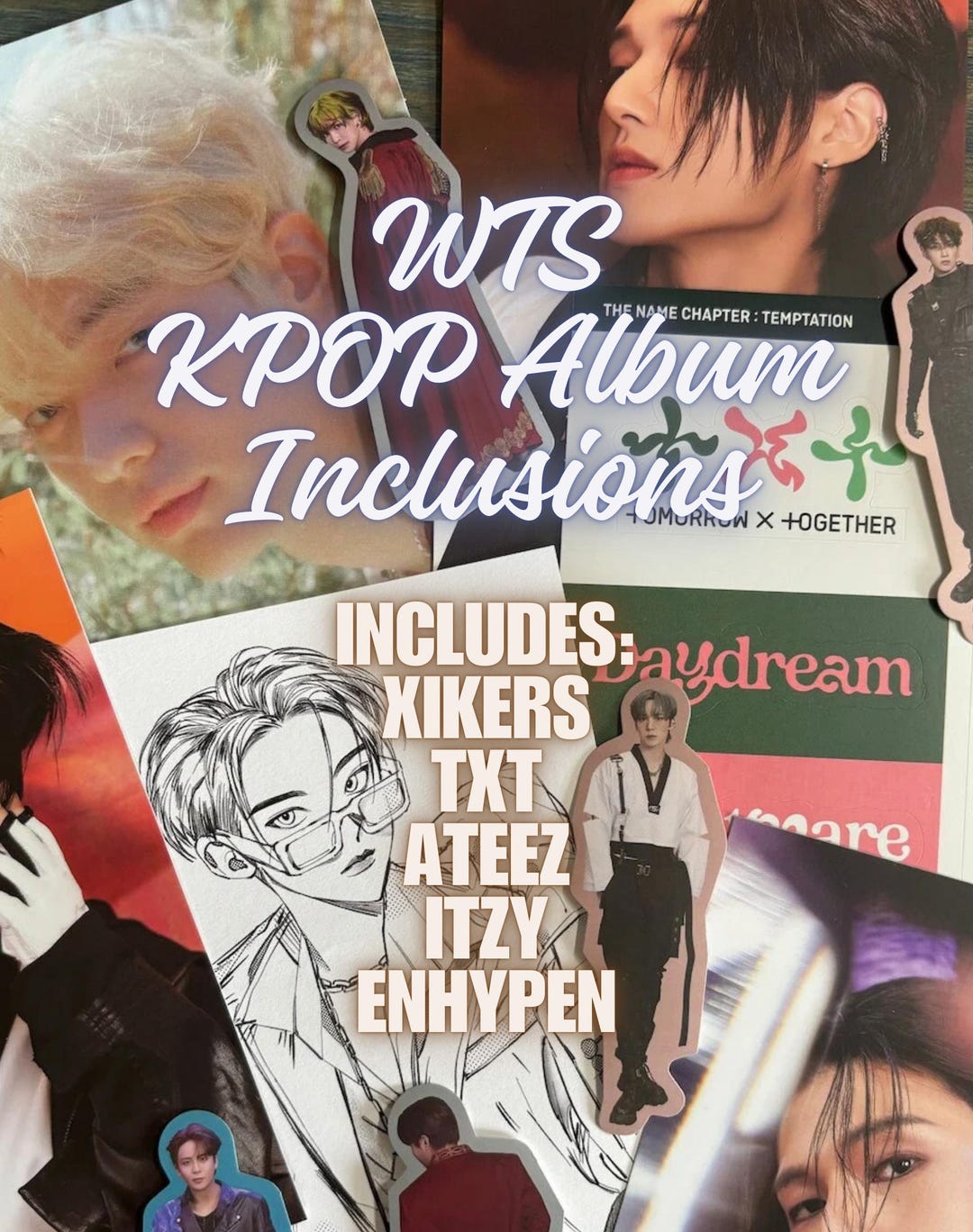KPOP Album Inclusions - Etsy