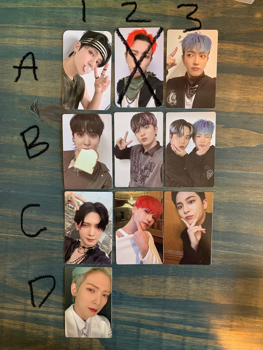 Ateez Official Photocards - Etsy