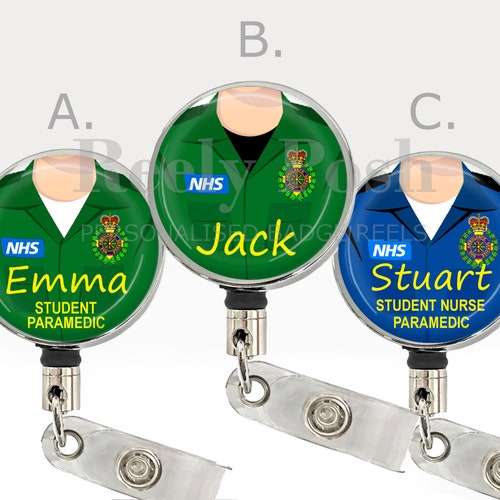 PERSONALISED Paramedic Ambulance Service Custom Name - Etsy UK