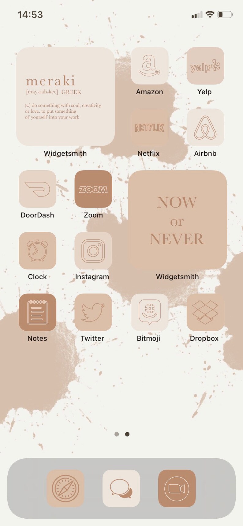 App Icons Beige | Neutral Tones, Nude, Cream, Fall, Autumn, Warm ...