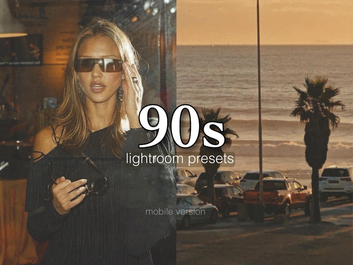 20 Lightroom Presets Mobile 90s Look | Fuji Film, Analog, Golden ...