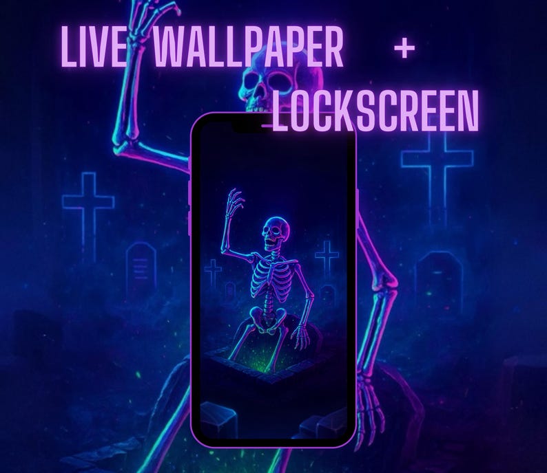 Live Wallpaper High Resolution 4K HD File Lockscreen Electrifying Neon ...