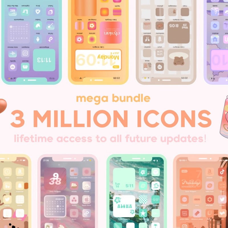 Ios 14 Anime Icons - Etsy