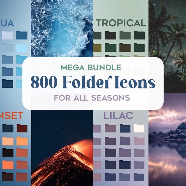 Desktop Icons Nature - Etsy