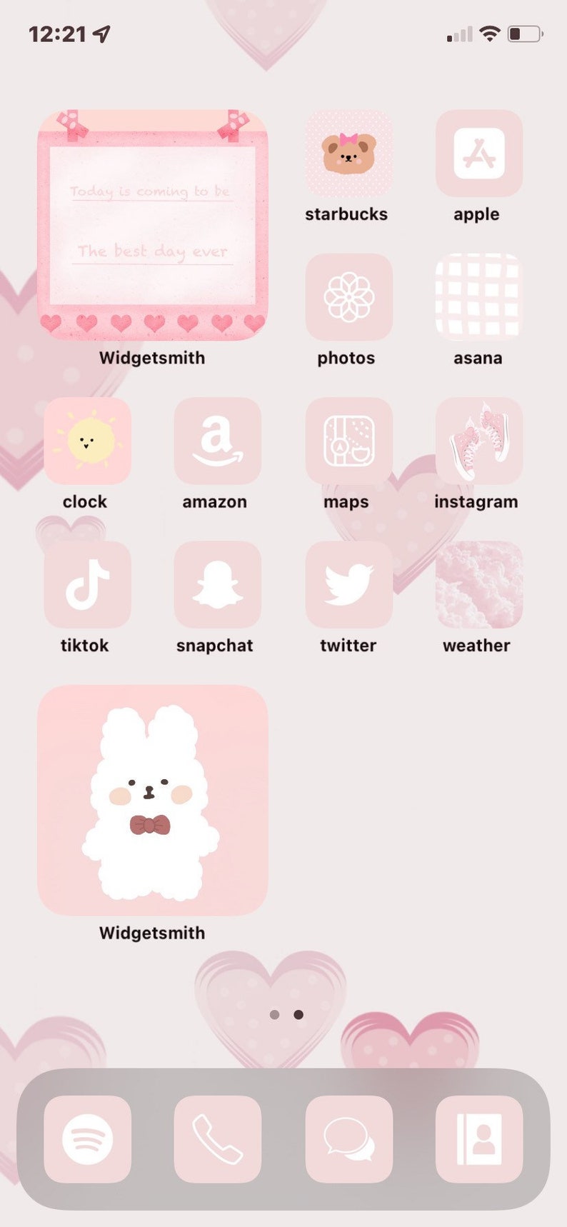 3000 App Icons Cute Pastel Pink Light Blue Yellow Kawaii | Etsy