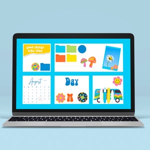 65 Folder Icons Hippie Desktop, Colorful, Blue, Yellow, Orange, Retro ...