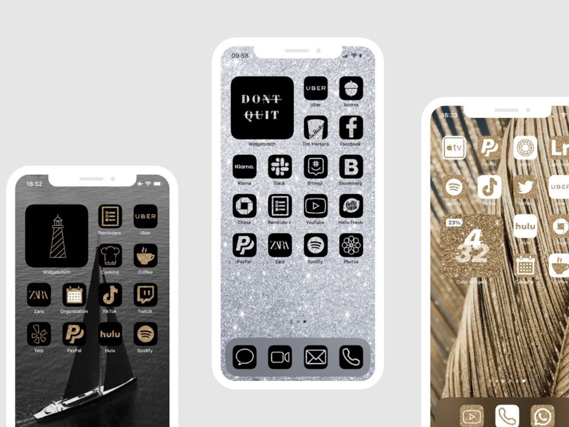 Promo Offer App Icons ALL IN ONE Blue Pink Black Green | Etsy