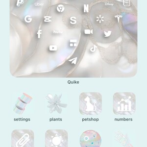 2,500+ App Icons Pearl | Soft, Pink, Blue, Pastel, Cute, Widgets ...