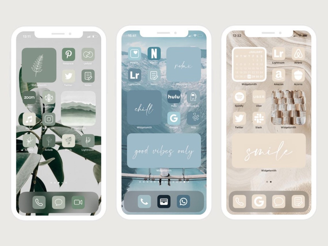 Promo Offer App Icons ALL IN ONE Blue Pink Black Green | Etsy