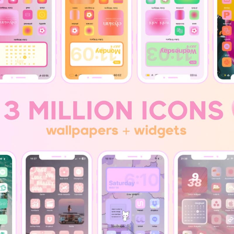 Cute App Icons - Etsy