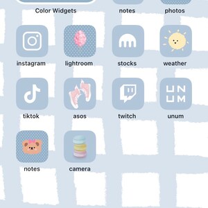 3,000 App Icons Cute | Pastel Pink, Light Blue, Kawaii | Hand Drawn ...