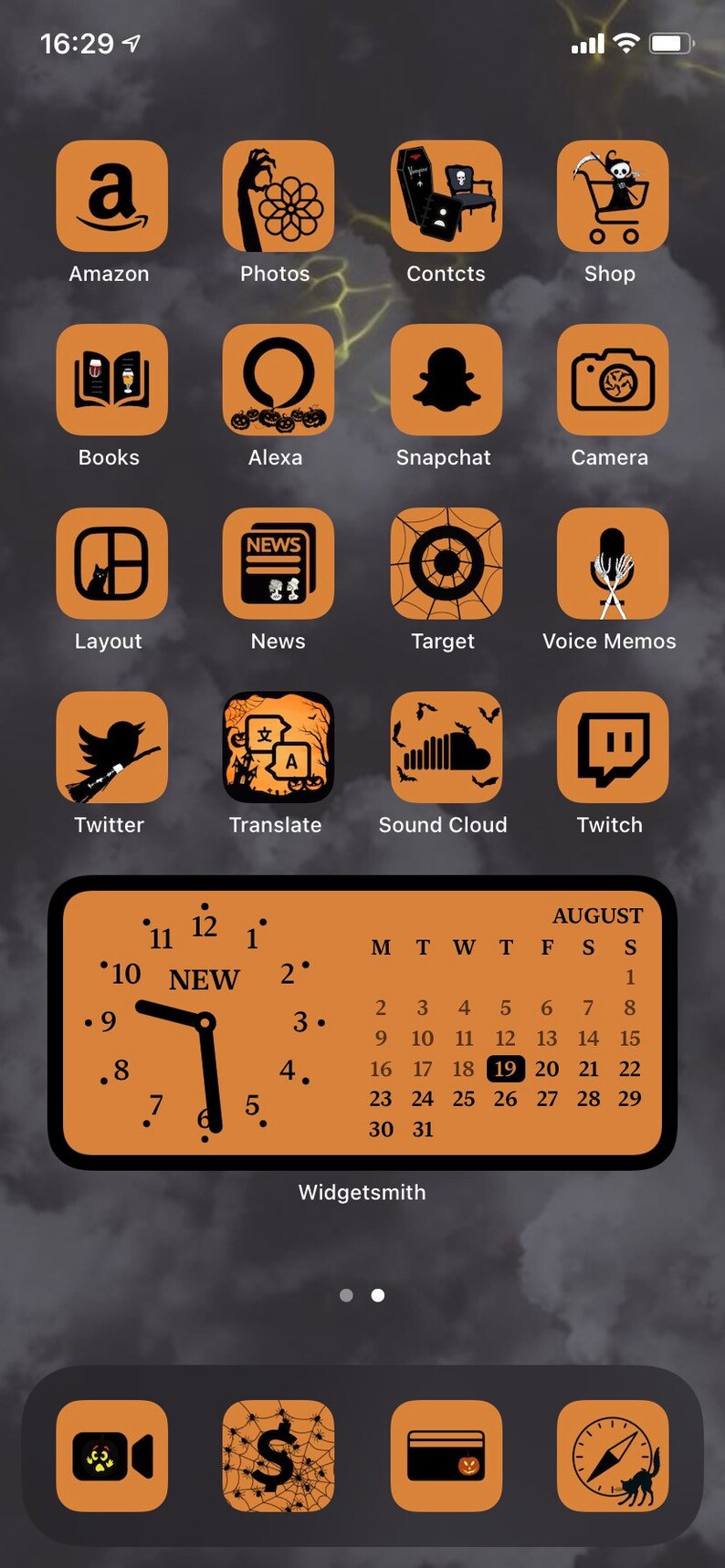 Red and Black App Icons Ios 14 Theme Minimalist Icons | Etsy