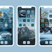 Blue App Icons All in One Bundle Teal Turquoise Sky - Etsy