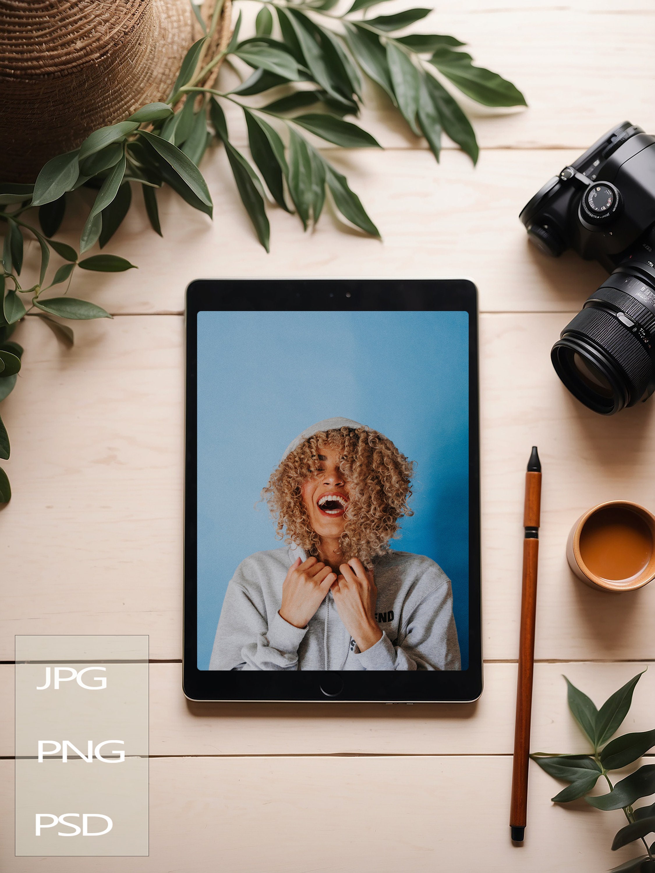 Digital Planner Mockups, iPad Mockup Bundle, Phone Bundle, E-book Stock ...