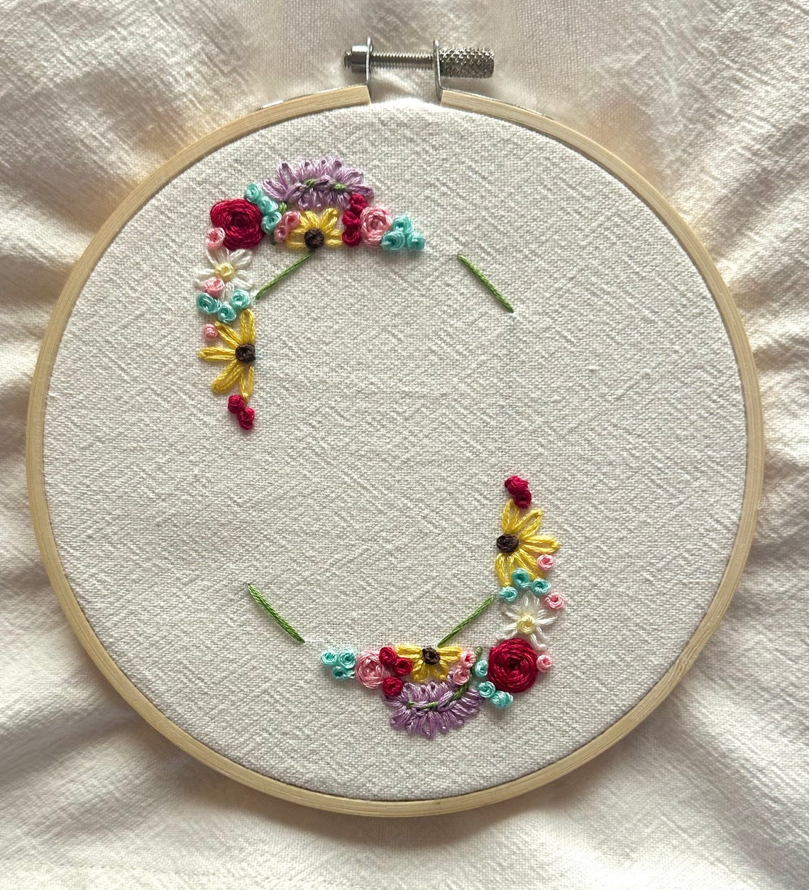 Instax Mini Polaroid Picture Frame- Hand Embroidery Pattern- Digital ...