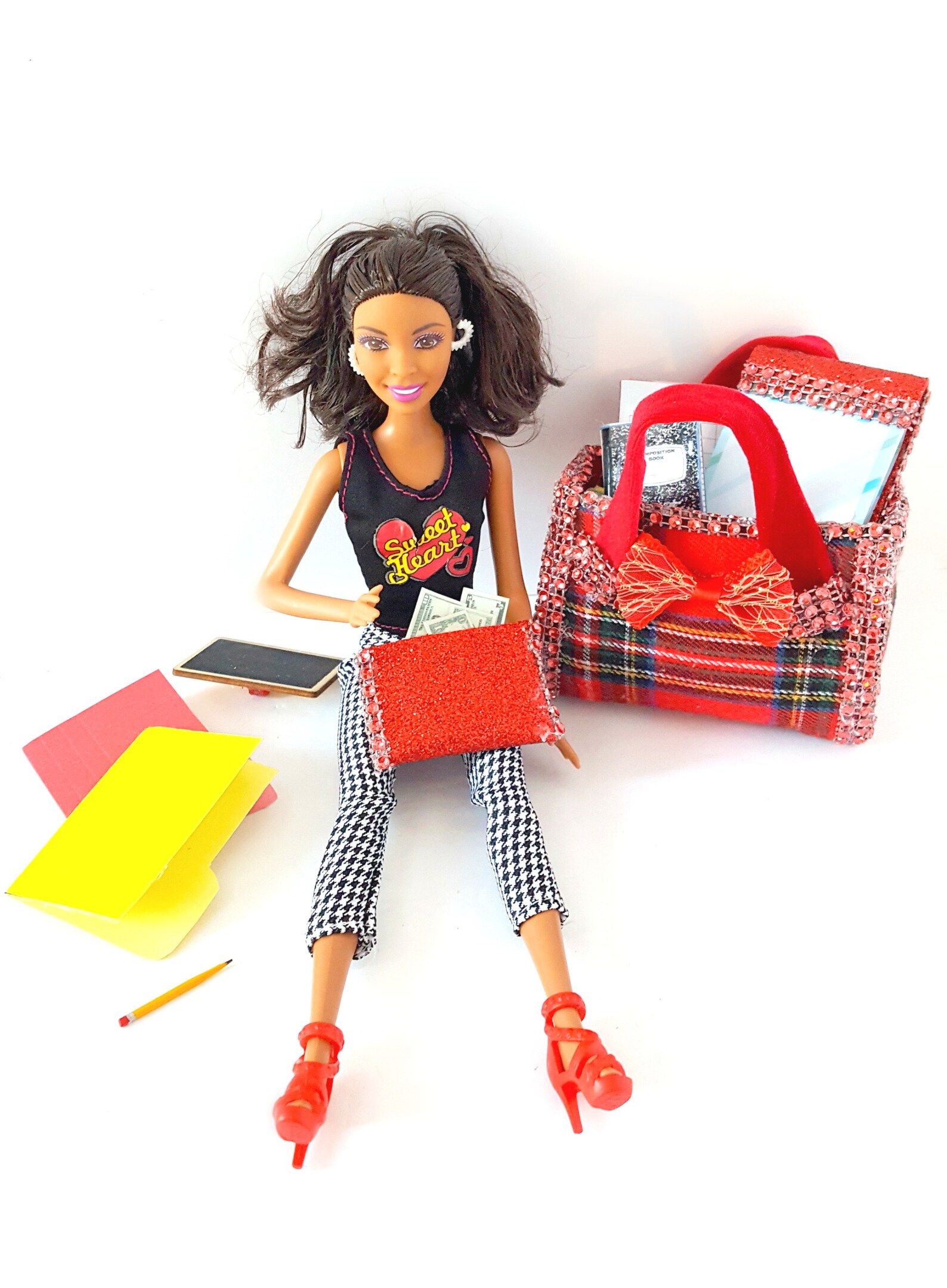 Doll School Supplies, Miniature School Supplies, Dollhouse Miniatures ...