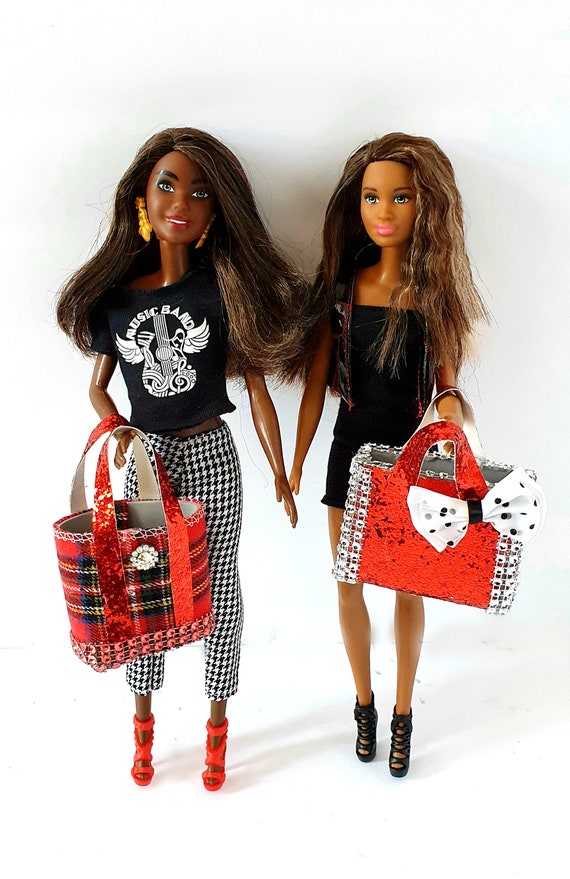 Doll Handbag Miniature Purse Miniature Doll Purse Miniature | Etsy