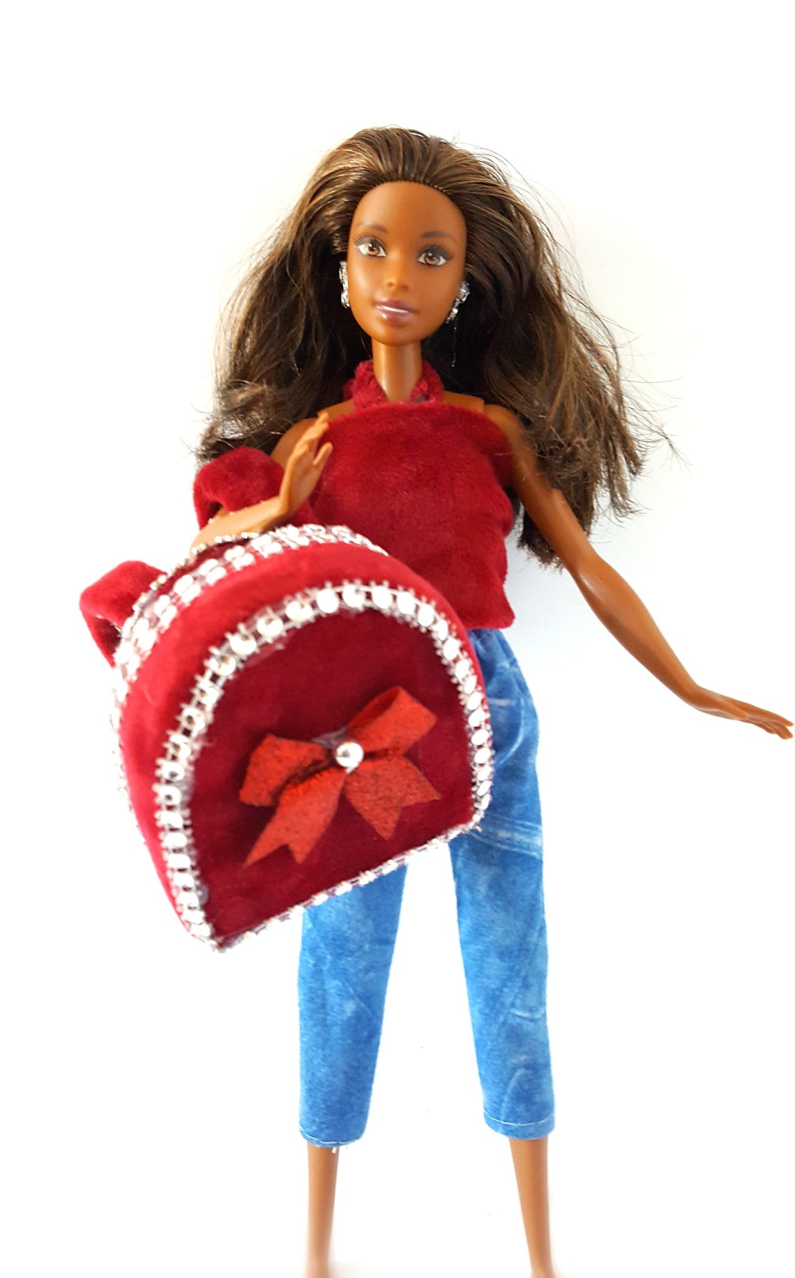 Doll Backpack Miniature Backpack Dollhouse Miniatures Gift | Etsy