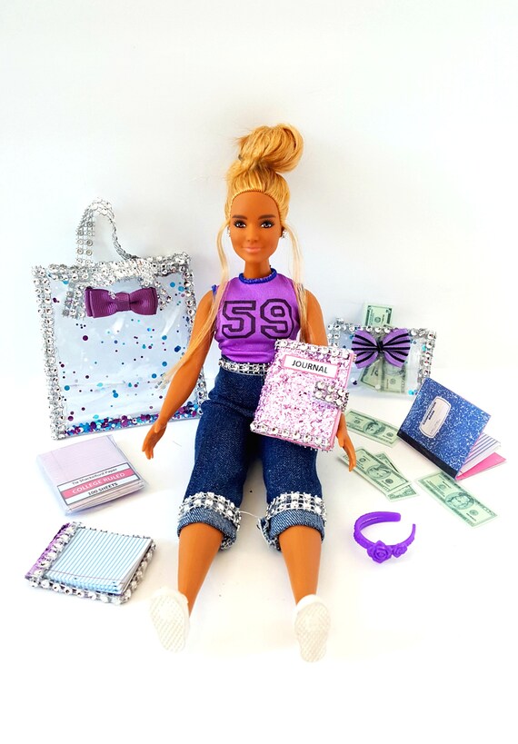 Miniature School Supplies Doll School Supplies Doll | Etsy