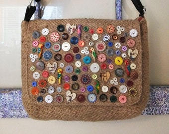 Purse With Buttons | Etsy