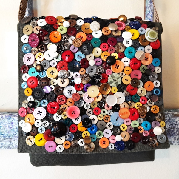 Canvas Button Art - Etsy