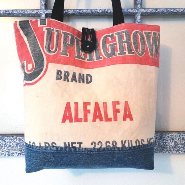 Upcycled Seed Bag - Etsy