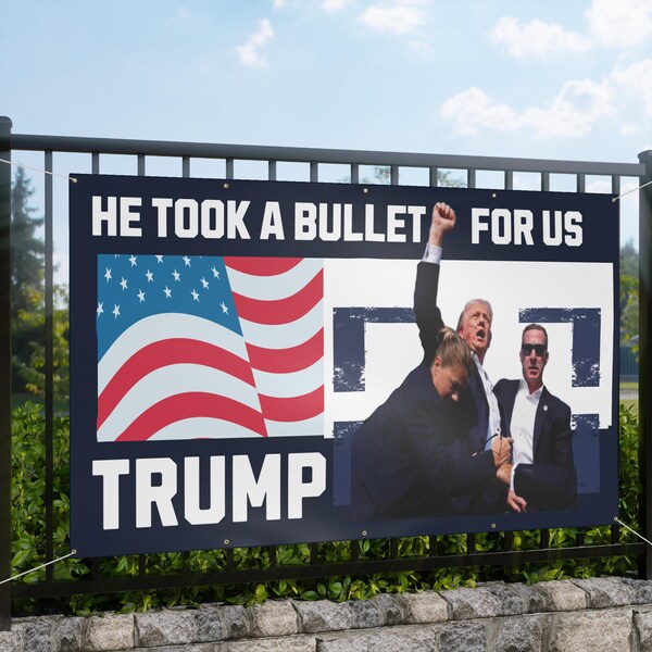 Trump Fence Sign. - Etsy