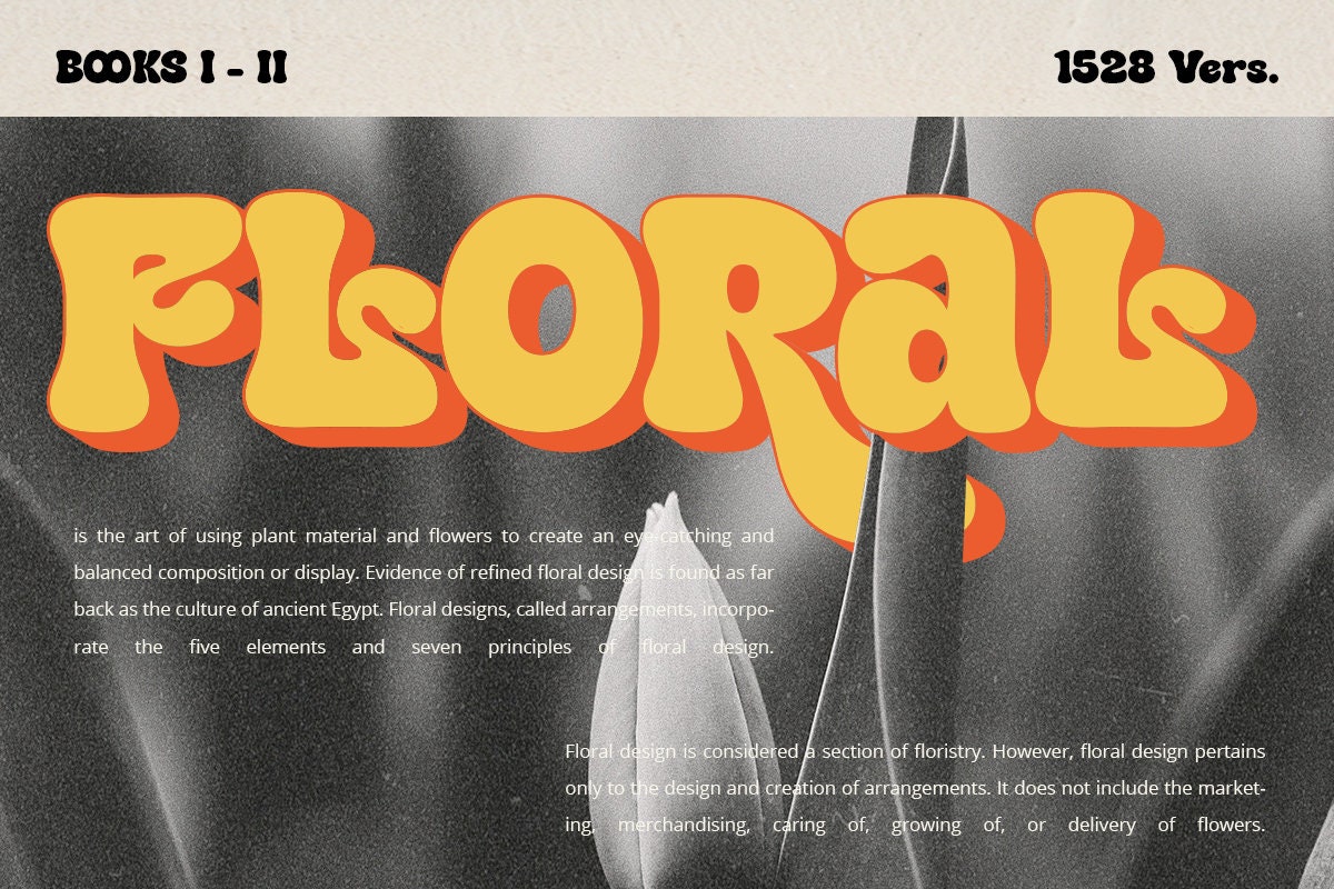 Early Quake Font, Retro Wavy Font, Fonts Procreate, Fonts Cricut, 60s ...