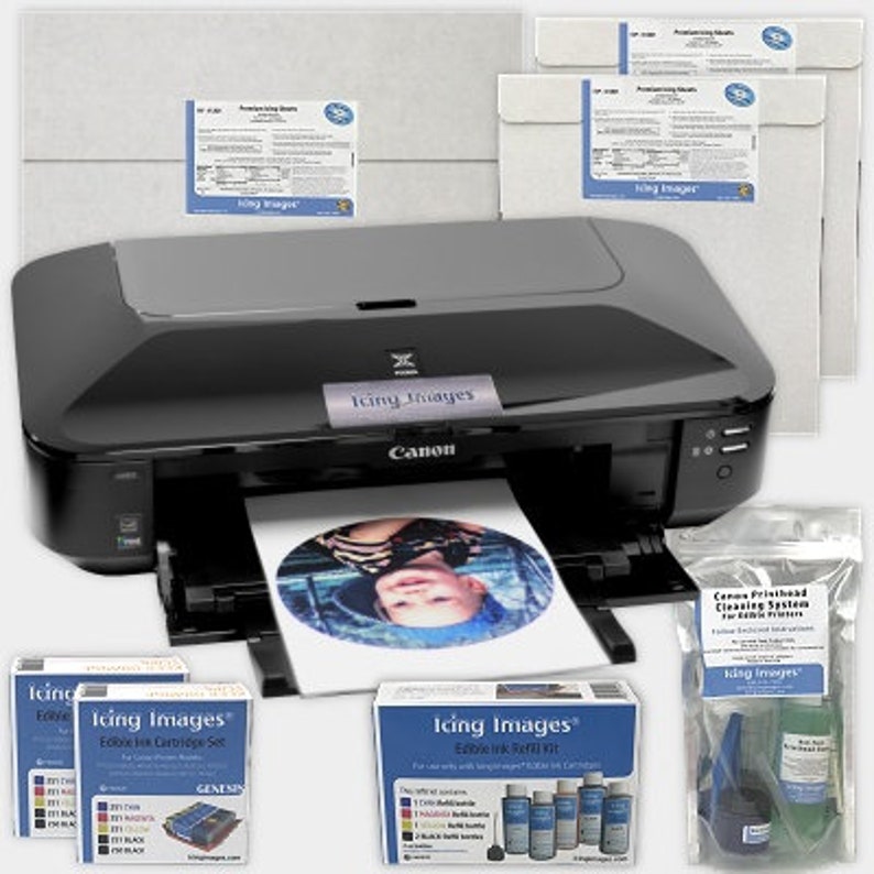 Icing Images Genesis Wide Format Professional Edible Printer Bundle - Etsy