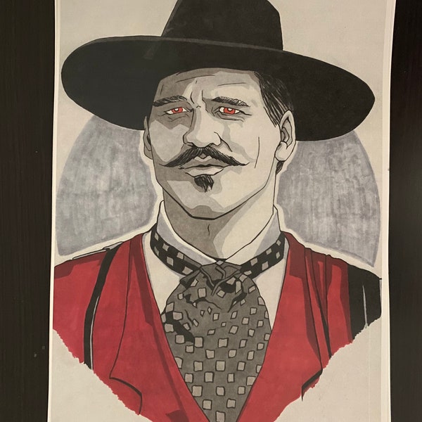 Doc Holliday Art - Etsy
