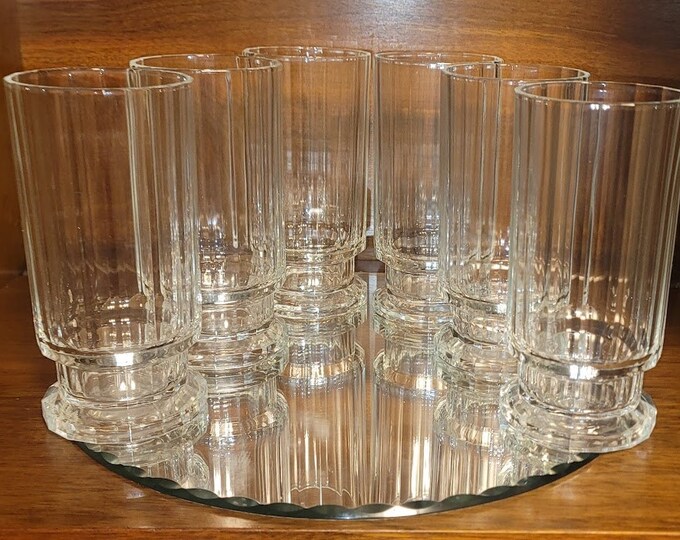 Mid-century Gustav Gunnar Cyrén for Dansk Crystal Footed Faceted ...