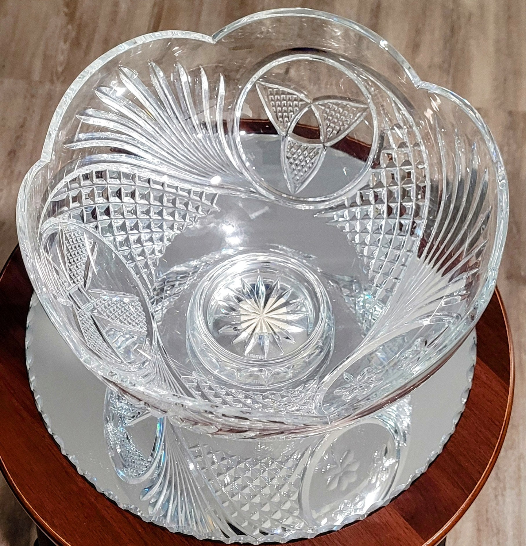 Waterford Crystal Authentic Labeled/signed Heritage of Ireland 10 Bowl ...