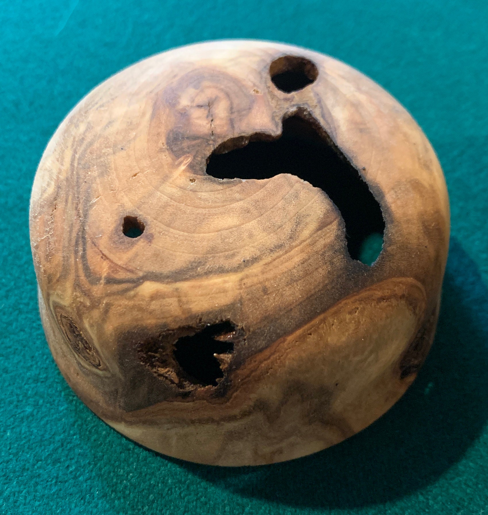 Natural Aspen Turned Container With Natural Holes - Etsy