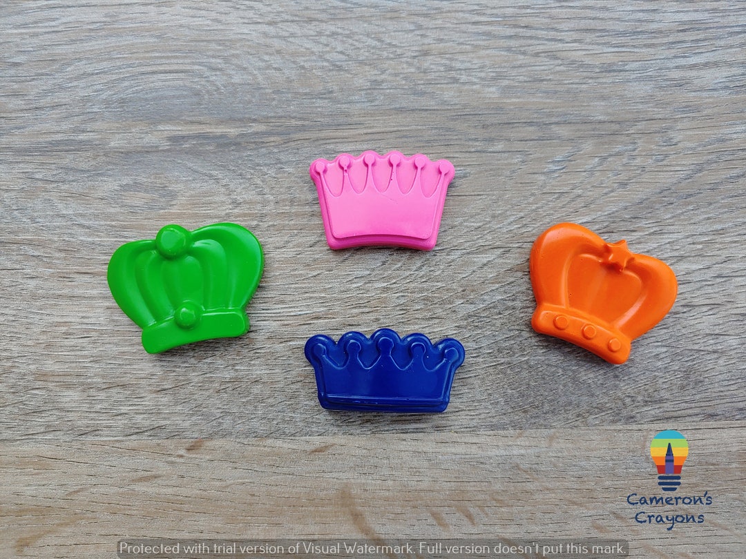 Princess Crown Crayon Set - Etsy