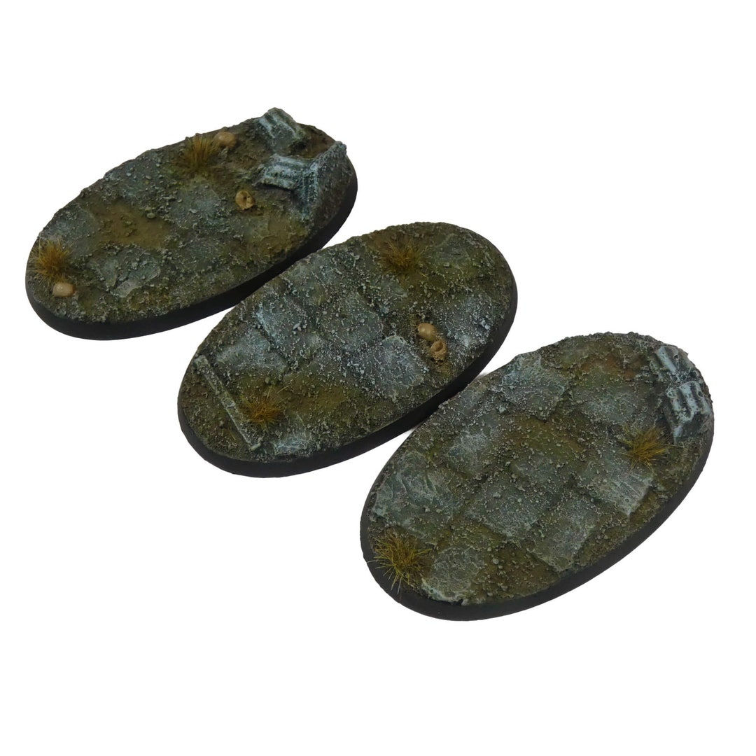 75mm Bases for Miniatures Painted ANCIENT TEMPLE 3 Wargaming - Etsy